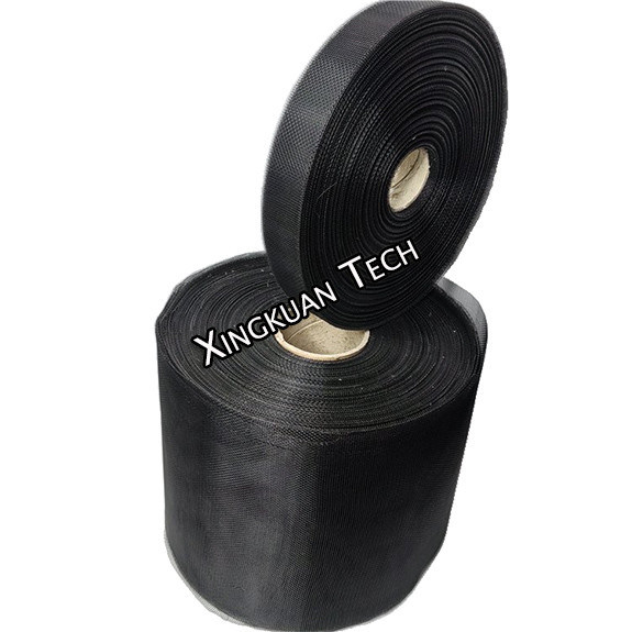 Black Epoxy Coating Long Lifetime Supporting Wire Mesh Screen Fabric ...