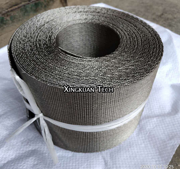 Stainless Steel Continuous Filter Belt Reverse Dutch Weave Wire Mesh ...