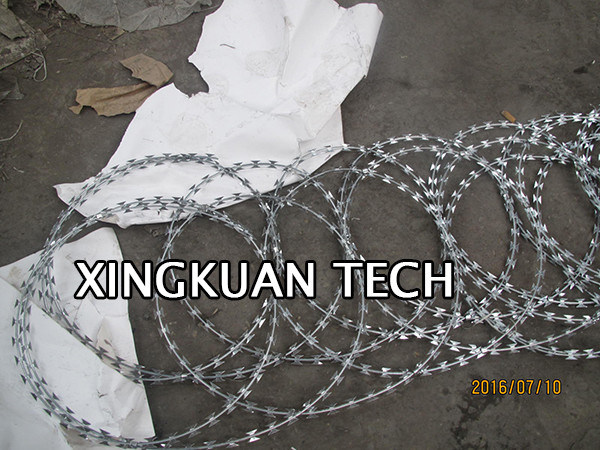 Flat Razor Wire Razor Wire Flat Wrap Flat Wrap Razor Wire Coil BTO-10