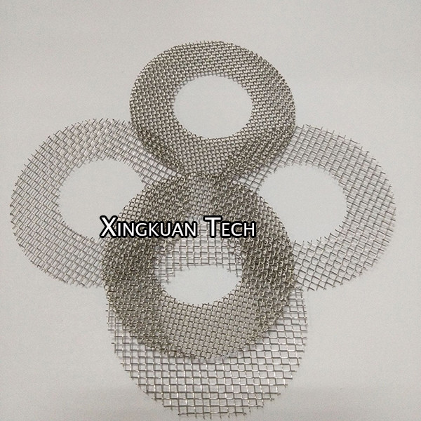 50mmx25mm SUS Stainless Steel Wire Mesh Ring Filter Screen Disc For ...