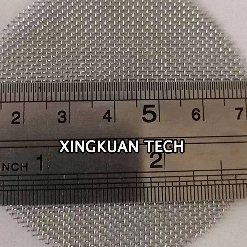 Circle Extruder Wire Mesh , Circular Mesh Screen For Plastic And Rubber