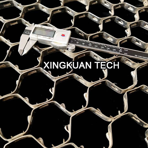 Thermostable SS201 Refractory Hex Mesh Hex Metal Refractory Hex Steel