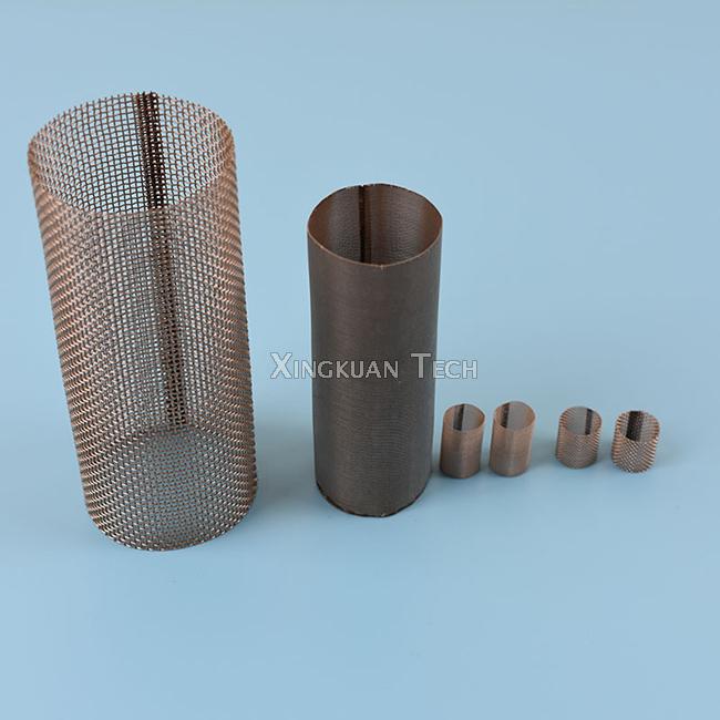 Stainless Steel Wire Mesh Filter Screen Tube For Micron Filtration Usage