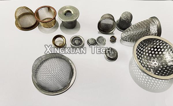 Customerized Wire Mesh Filter Screen Stainless Steel Brass Material In ...