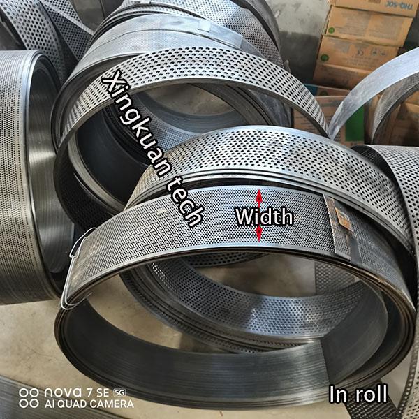 Stainless steel 304 Perforated Metal Mesh Screen for grinder milling ...