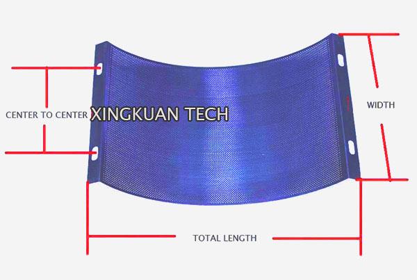 Heavy Duty Perforated Wire Mesh Metal Screen For Hammer Mill OEM ODM