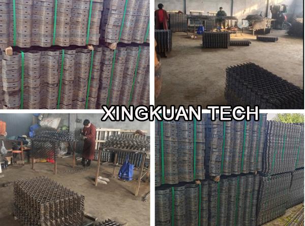 Flex Metal Hexagonal Cellular Mesh Grating For Refractory Lining